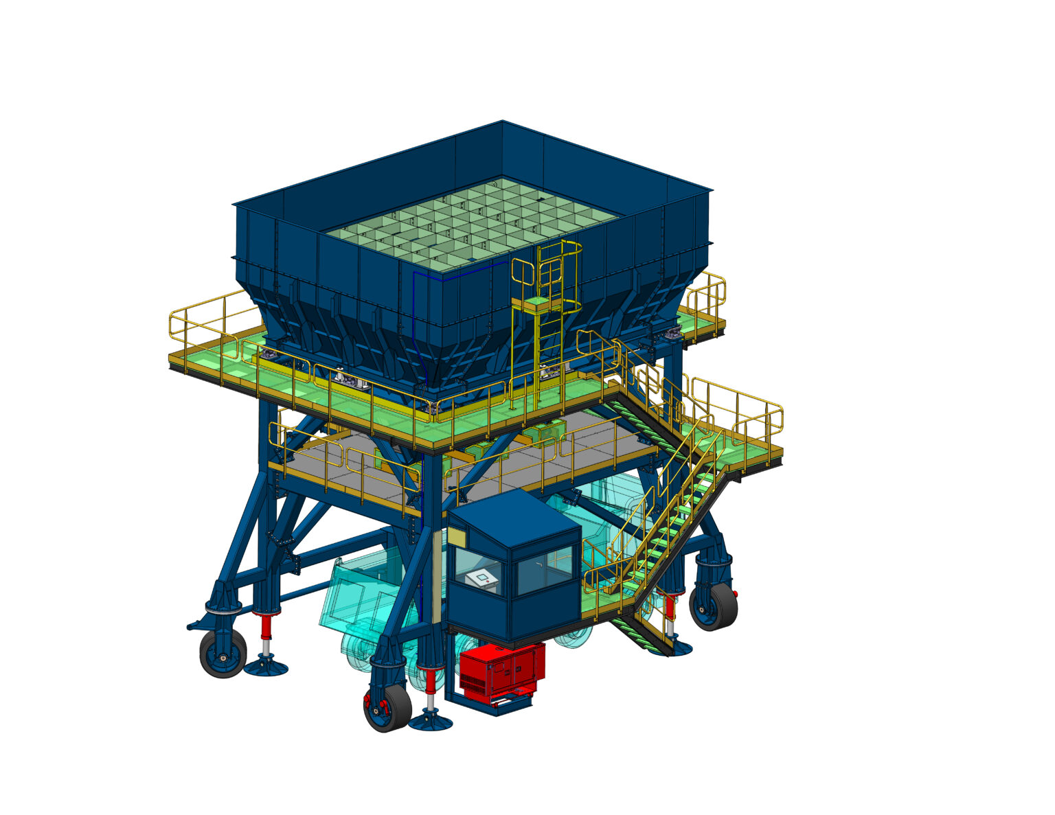 Eco Hoppers, Mobile Shiploaders and Basic Towed Hoppers